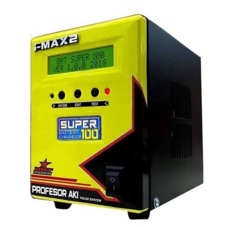 Jual Alat Charger Aki IMAX 2 YELLOW Accu Cas Mobil kapal truk jumbo besar BRT Smart Digital Imax ...