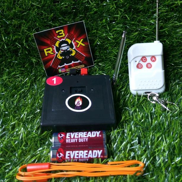 Jual REMOTE FIRING SYSTEM KEMBANG API CAKE 1 CHANNEL PYROSHOW FIREWORKS ...