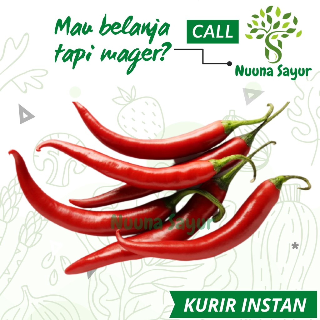 Jual CABE CABAI MERAH BESAR 500gr SAYURAN SEGAR | Shopee Indonesia