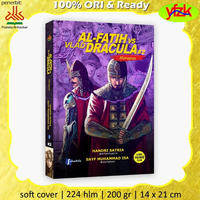 Jual Komik Muhammad Al Fatih vs Vlad Dracula - Muhamad Al-Fatih AlFatih ...