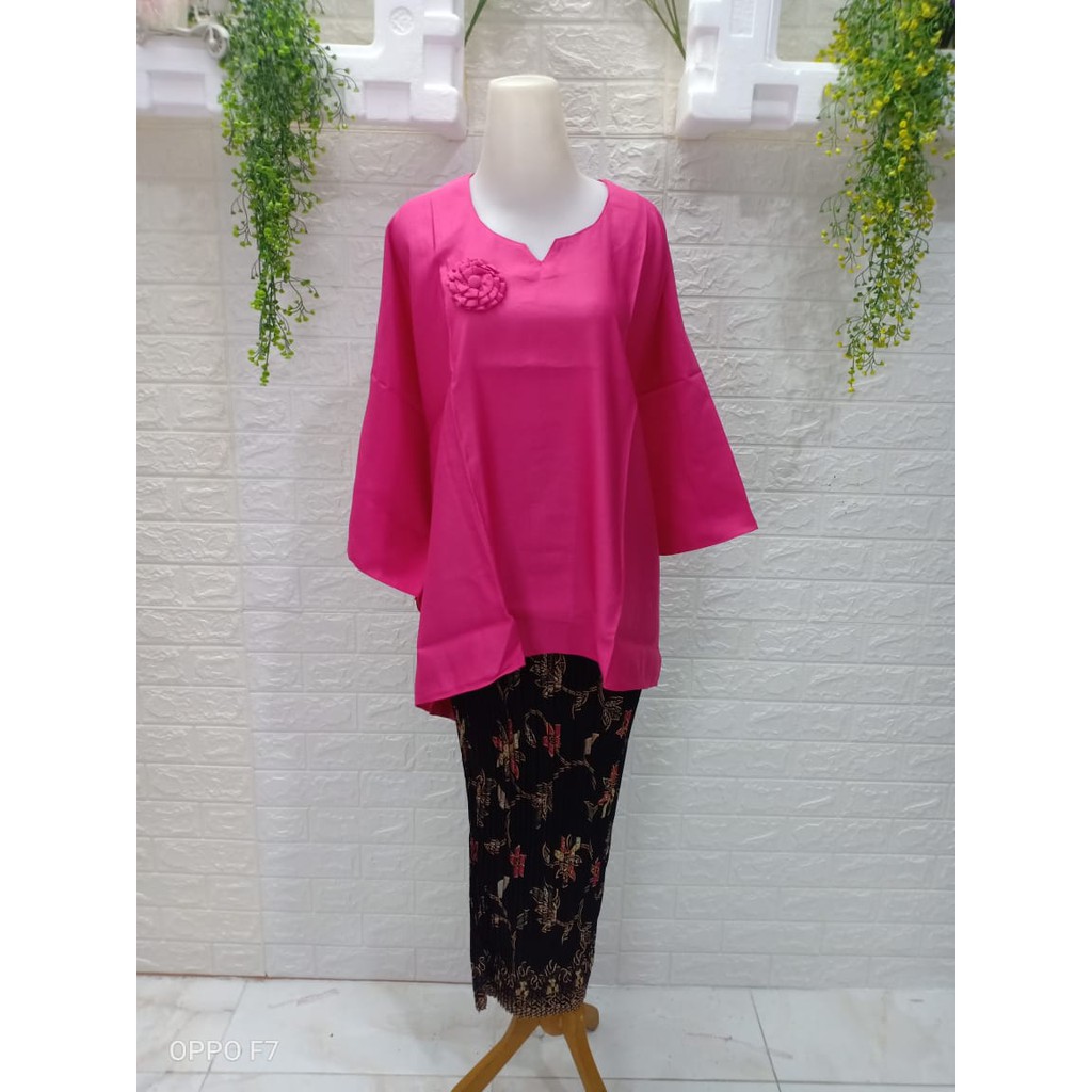 Jual SELLYshop KEBAYA BATWING KALONG BAHAN TEBAL BALOTELI ATASAN SAJA ...