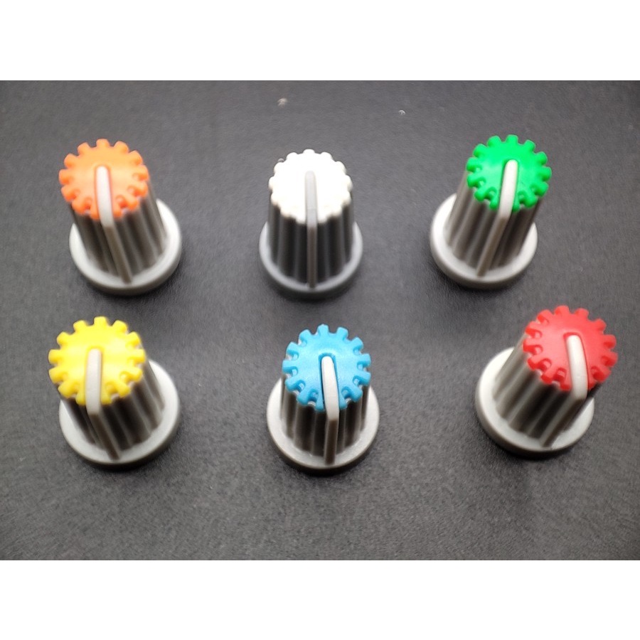 Jual AG11 Knob Potensio Meter Ø6mm Knurled Shaft Potensiometer Knop AG-11 | Shopee Indonesia