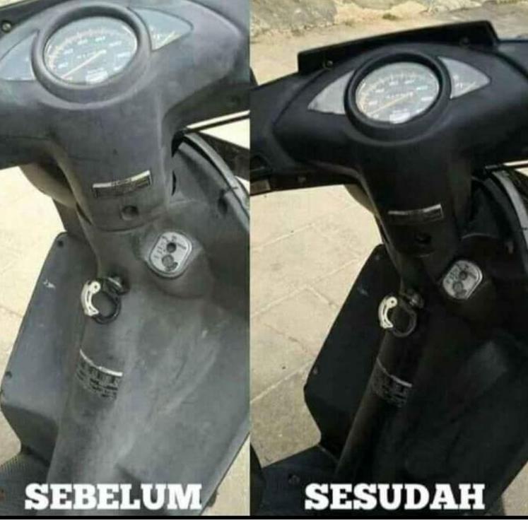 Jual Harga Murah.. Penghitam Body Motor Dashboard Permanen Pengkilap ...