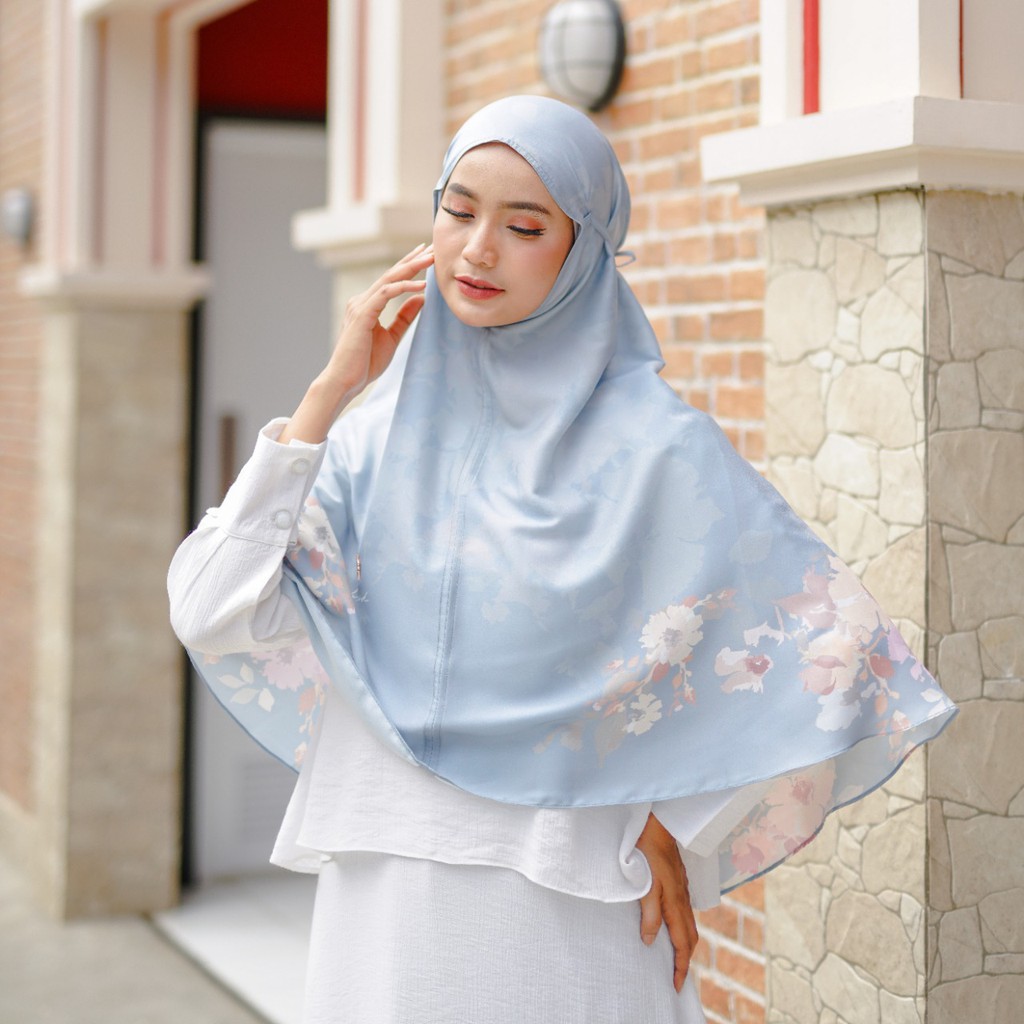 Jual Hijab Instan Bergo Motif Hannah Series | Shopee Indonesia