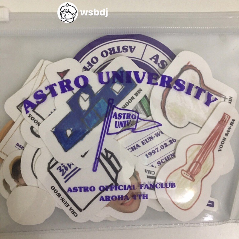 Jual [CLEARANCE] ASTRO 4TH Gen fanclub sticker set | Shopee Indonesia
