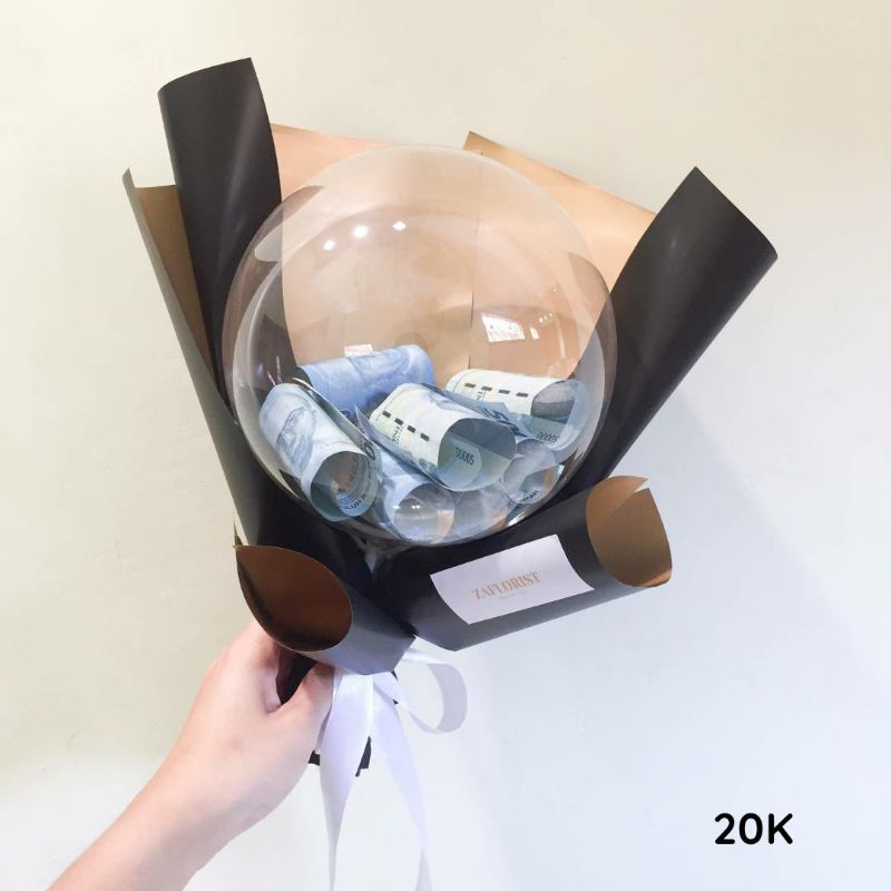 Jual MONEY BOUQUET BALLON-BOUQUET BALON UANG-BIRTHDAY GIFT-GRADUATION ...