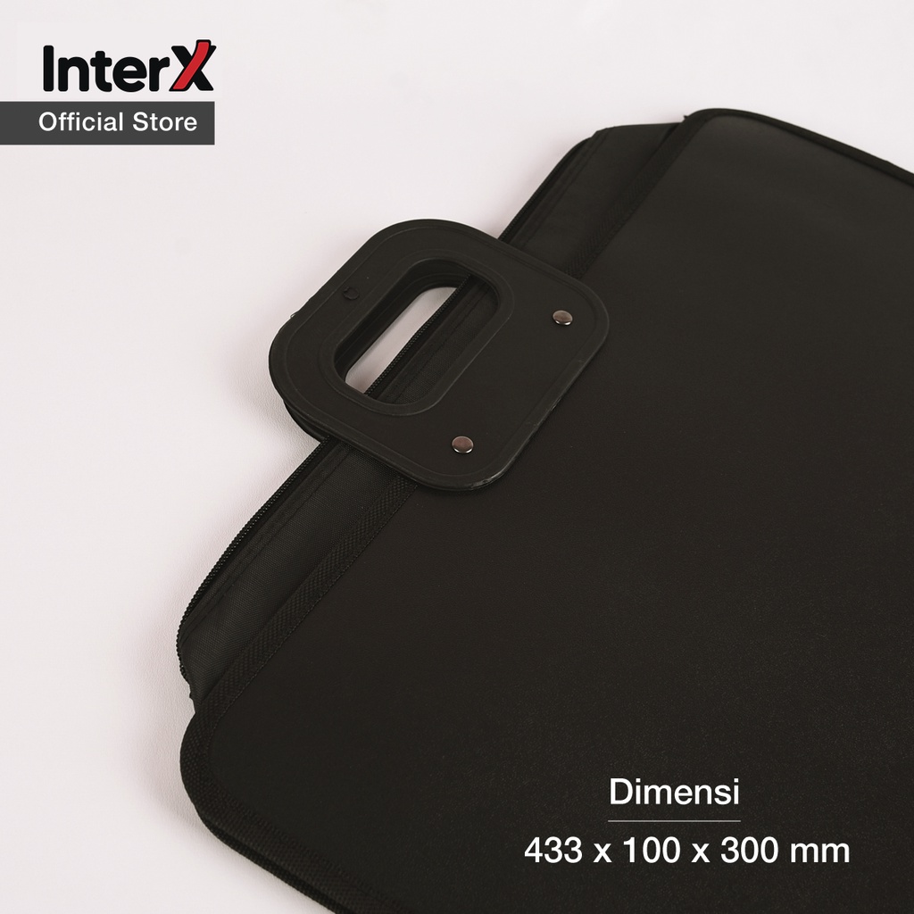 Jual InterX Folder Carry Bag Map Arsip Serbaguna / Tas Dokumen Tahan ...
