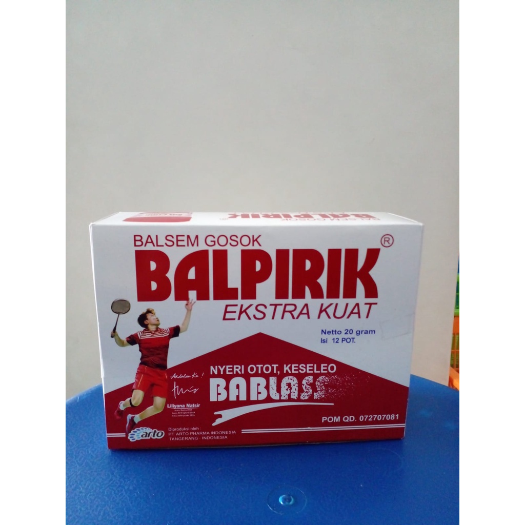 Jual Balsem Balpirik Merah 20 Gr (1 Box = 12 pcs) | Shopee Indonesia
