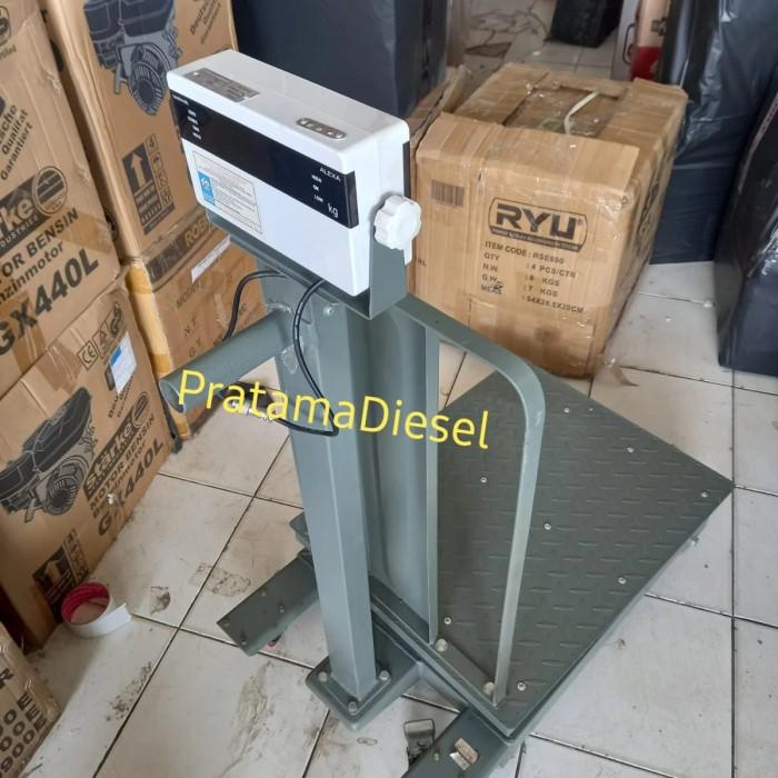 Jual Timbangan Digital Cahaya Adil Alexa Scale Pagar 600Kg | Shopee ...