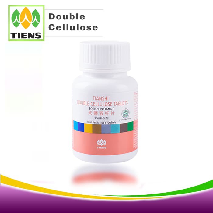 Jual Obat Sembelit Double Cellulose isi 70 tablet BAB PASTI LANCAR JAYA ...