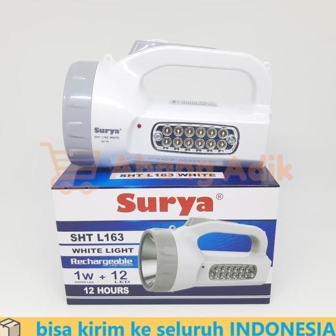 Jual LAMPU CENTER EMERGENCY LED SURYA SHT L163 White | Shopee Indonesia