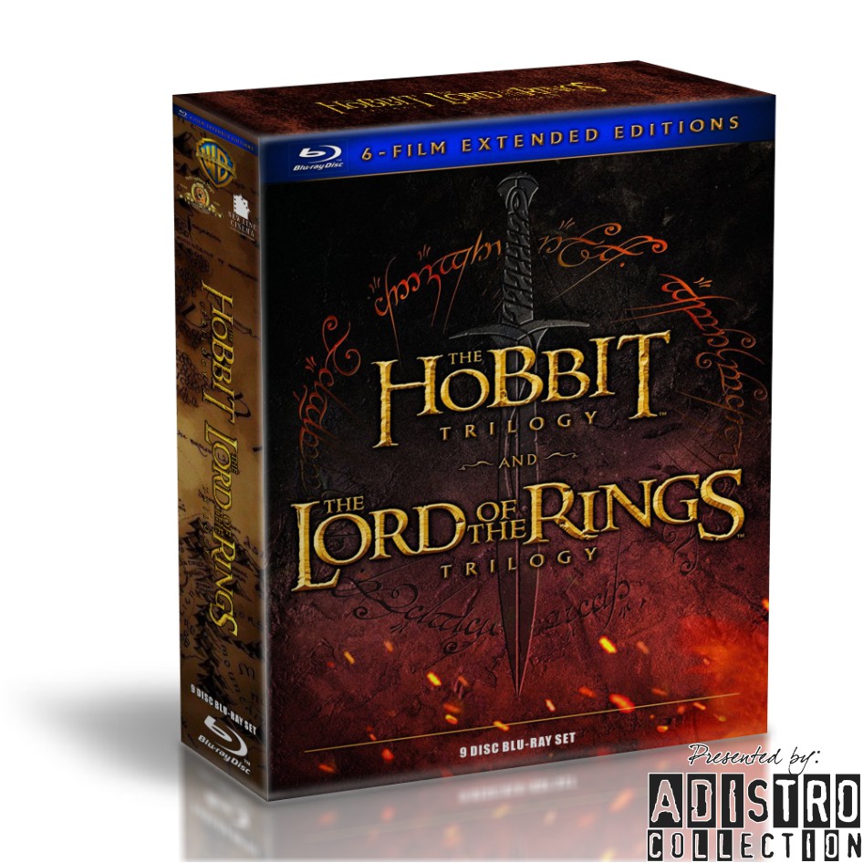 Jual Film Blu-Ray MIDDLE-EARTH COLLECTION EXTENDED Edisi BOX SET ...
