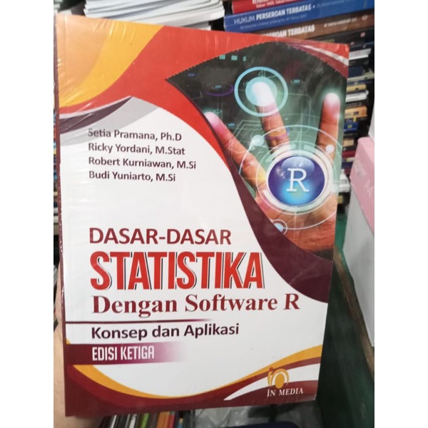 Jual DASAR DASAR STATISTIKA DENGAN SOFTWARE R KONSEP DAN APLIKASI ...