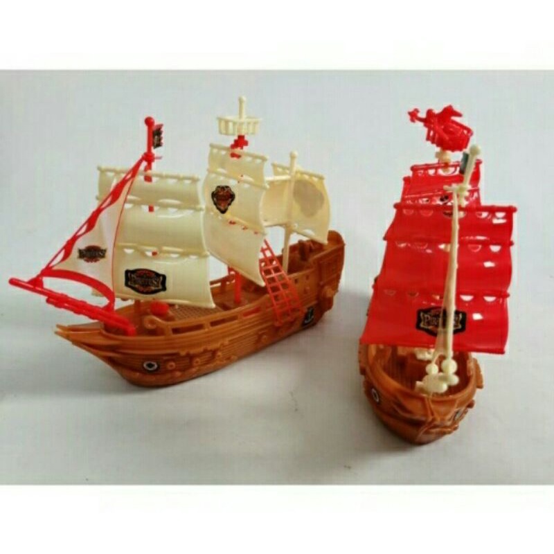Jual Mainan anak perahu layar menggunakan roda ban kapal bajak laut ...