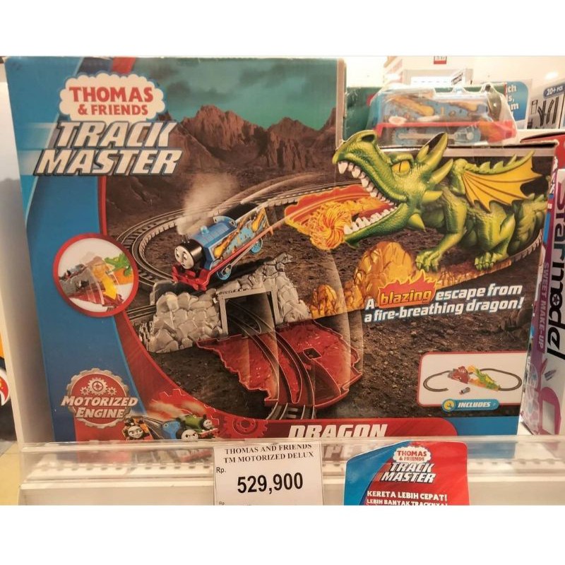 Jual Thomas and friends trackmaster dragon escape set thomas&friends ...