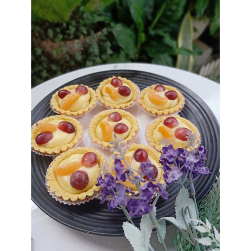 Jual Pie Buah Segar Enak Kue Fruit Pai Mini Pei Tart Dengan Vla Nikmat ...