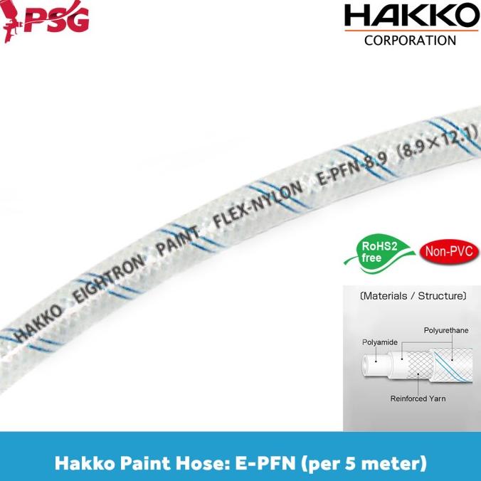 Jual Selang cat HAKKO E-PFN (per 5 meter) Termurah | Shopee Indonesia