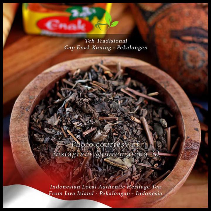 Jual Teh Indonesia - Teh Enak Kuning 40Gr 1Pcs Teh Tradisional ...