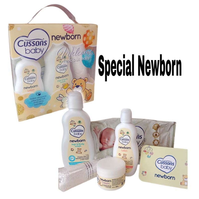 Jual Paket Cussons Baby Newborn Value Pack | Shopee Indonesia