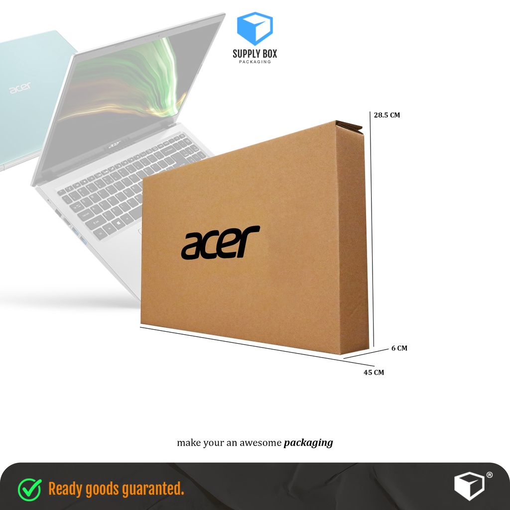 Jual BOX LAPTOP ACER 1 SET | 45x6x28.5 cm | Cardboard | Shopee Indonesia