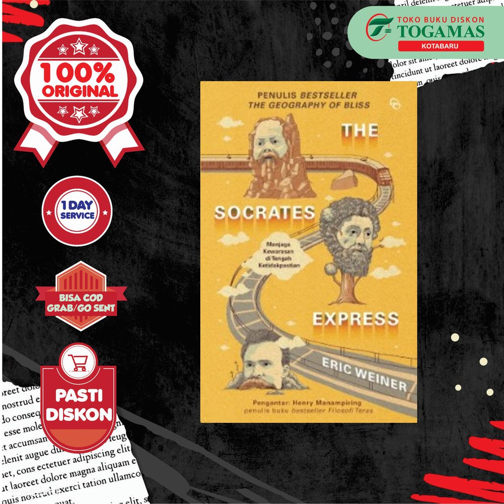 Jual The Socrates Express - Eric Weiner - Qanita | Shopee Indonesia