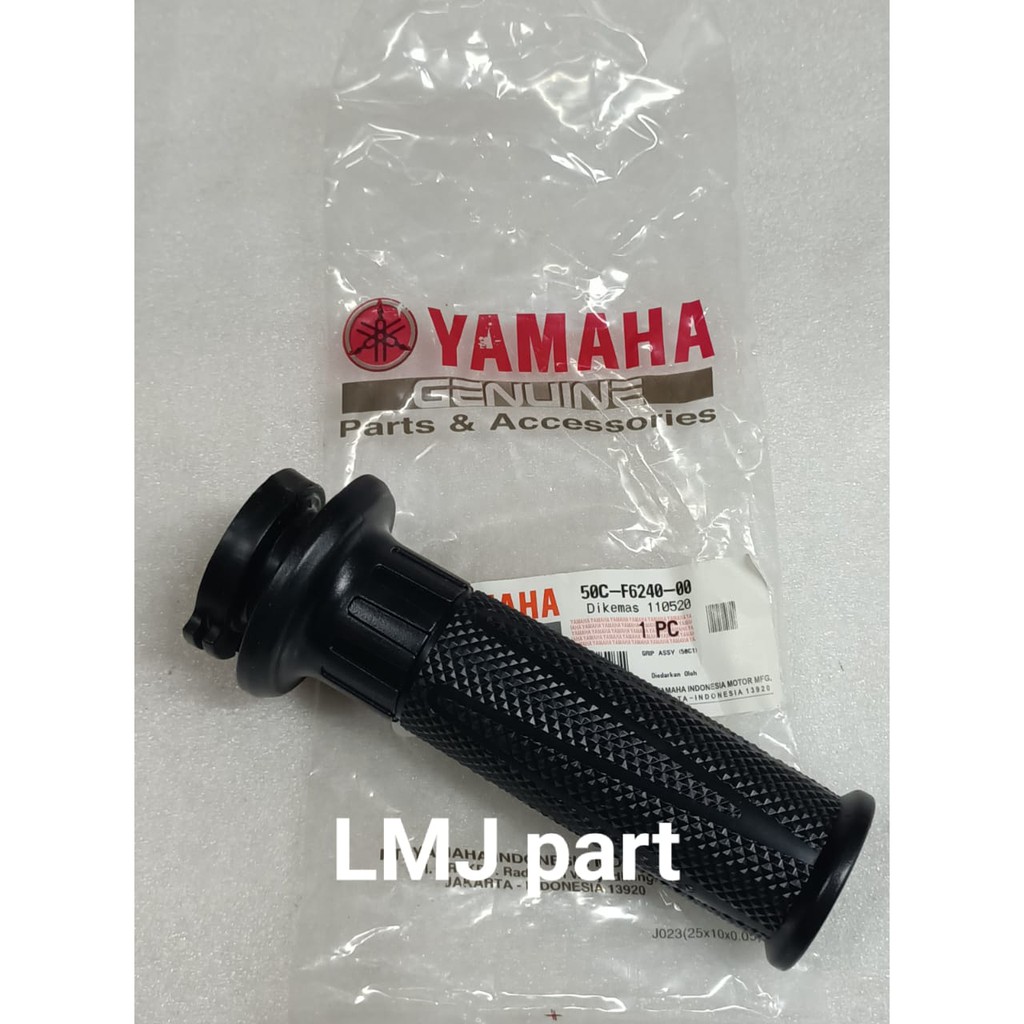 Jual KARET STANG HANFAT GRIP GAS KANAN ASSY JUPITER MX 135 NEW ORIGINAL ...