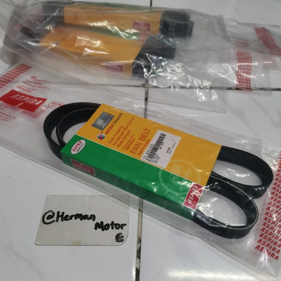 Jual Fanbelt V-Belt Aspira Bando Original Agya Ayla 1.000cc VVT-I Sigra calya 1.0cc 6PK1155 Tali ...