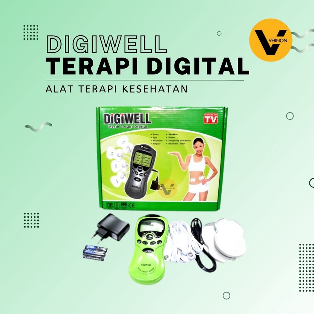 Jual Digiwell Terapi Kesehatan Digital / Alat Pijat Refleksi Digital / Detox | Shopee Indonesia