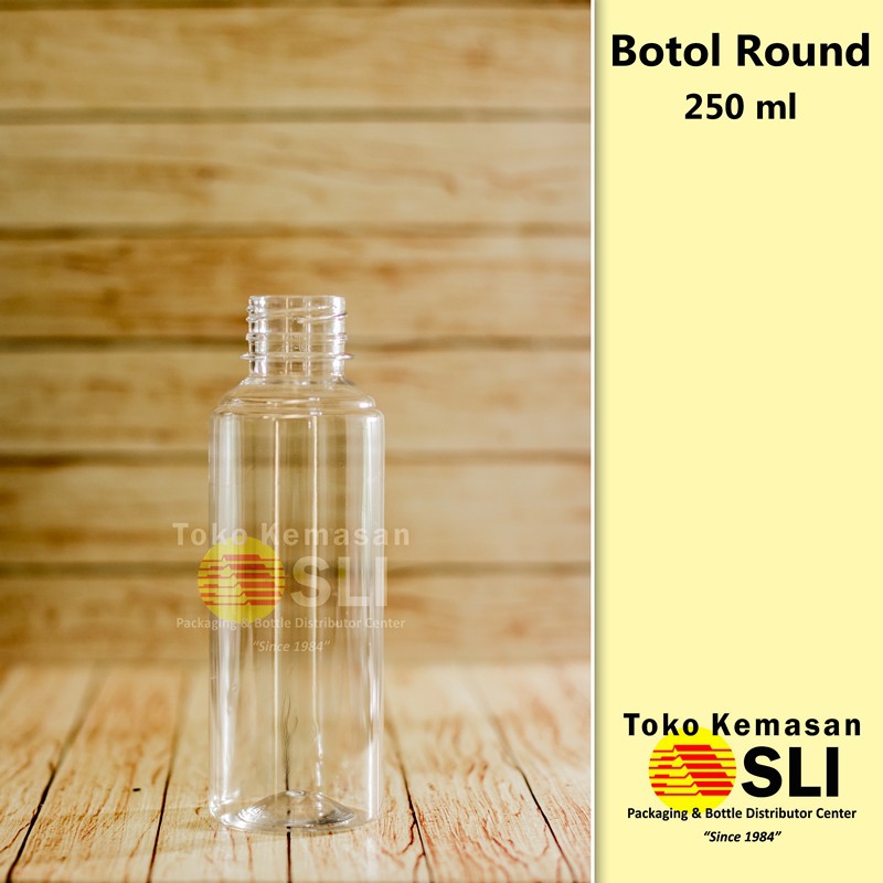 Jual Botol Round / Almond 250 ml 1 bal (120 pcs) GROSIR | Kemasan ...