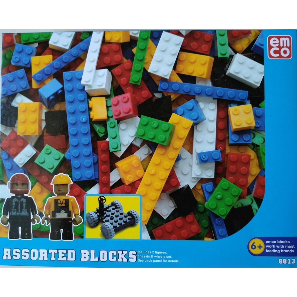 Jual Emco Brick Assorted Blocks Brix 8813 | Shopee Indonesia