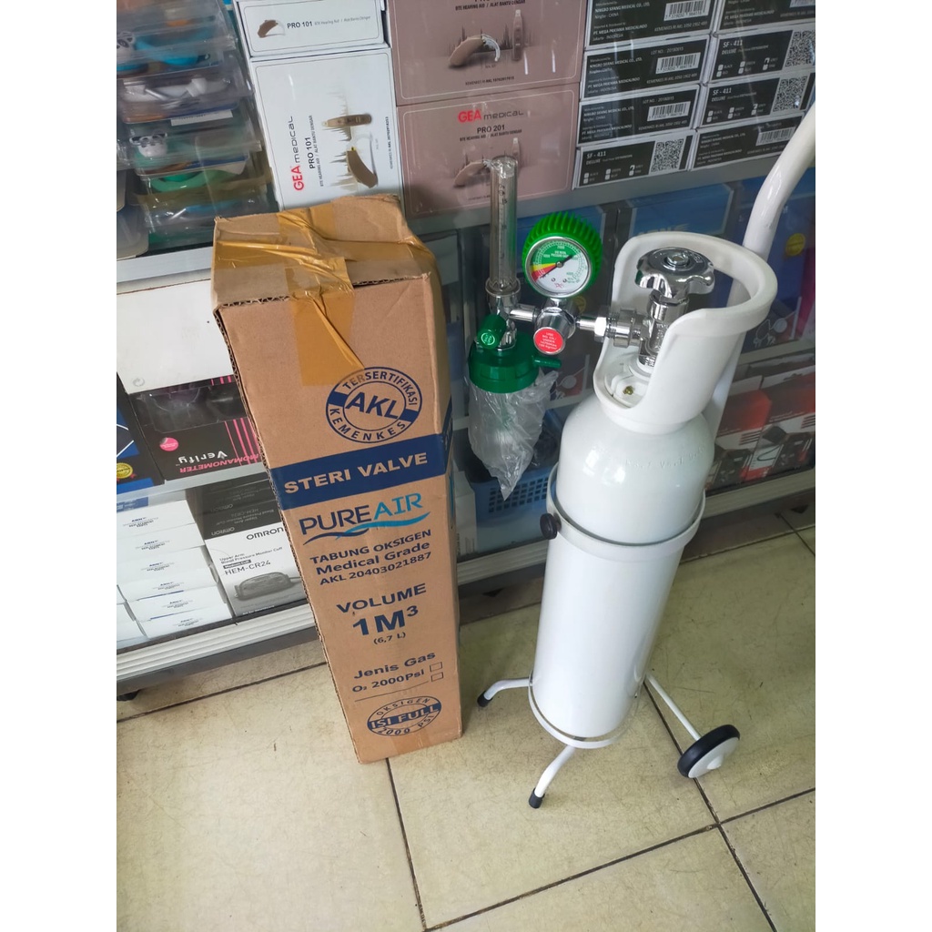 Jual TABUNG OKSIGEN SET 1M3 | Shopee Indonesia