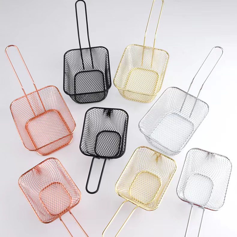 Jual cod&ready Keranjang Holder Kentang Goreng Mini Bahan Stainless ...