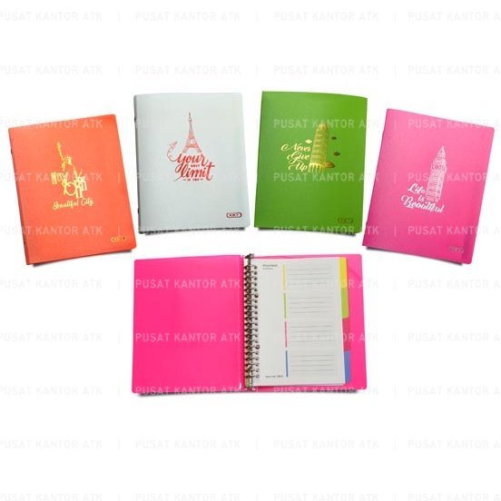Jual Binder Note Exclusive Kiky Ukuran A5 Semua Motif - Satuan- SHSNP ...