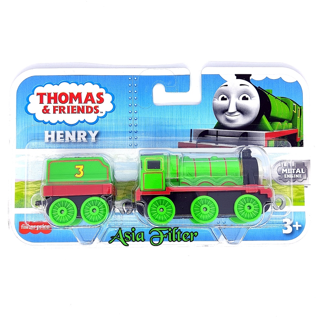 Jual Thomas and Friends Metal Engine Push Along - Rail Rocket James ...