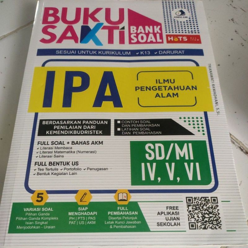 Jual JUAL CEPAT BUKU ORIGINAL BUKU SAKTI BANK SOAL IPA SD MI IV V VI ... Jual JUAL CEPAT BUKU ORIGINAL BUKU SAKTI BANK SOAL IPA SD MI IV V VI ...
