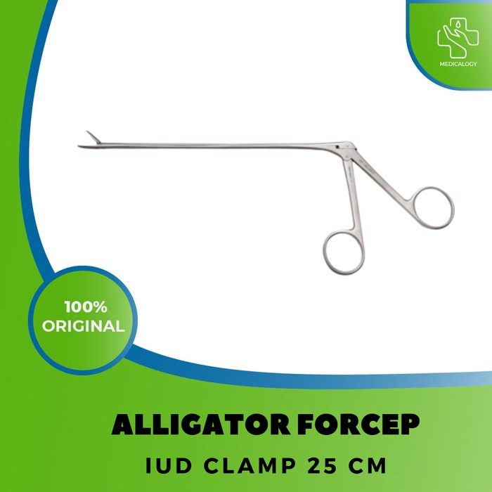 Jual ALLIGATOR FORCEPS - IUD CLAMP 25 CM | Shopee Indonesia
