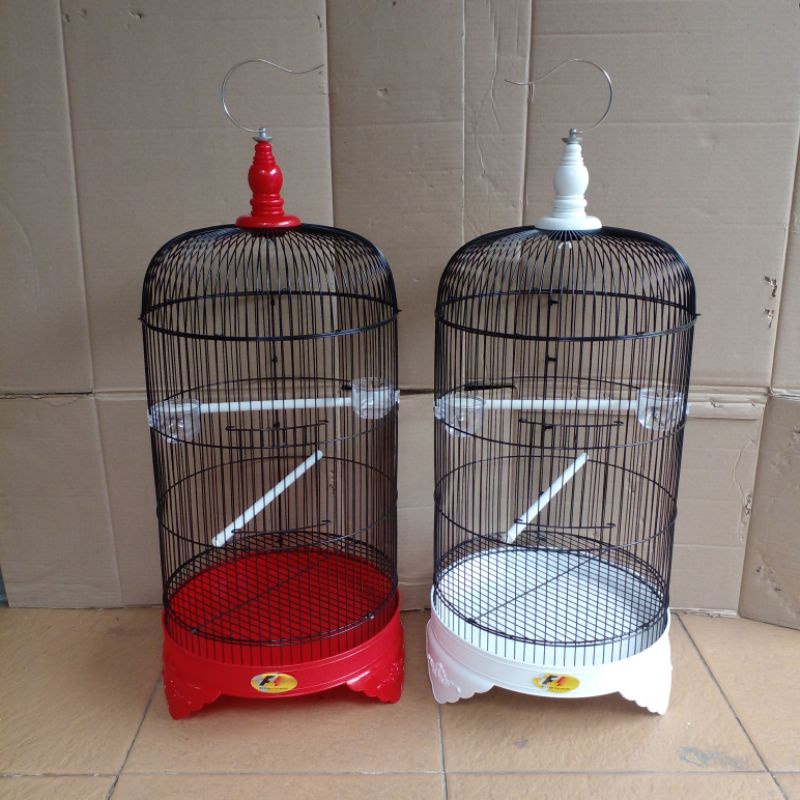 Jual Kandang Sangkar Kapsul Besi Large Burung Lovebird Kenari | Shopee ...