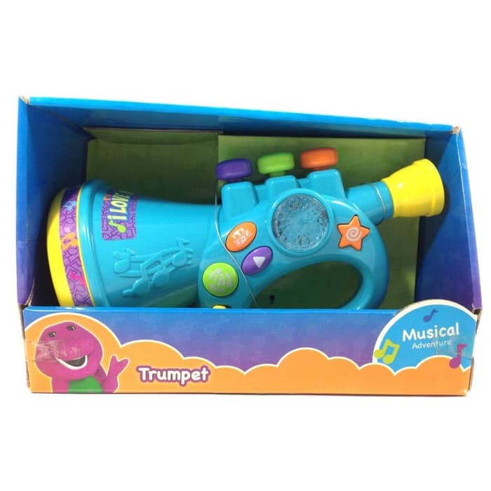 Jual Mainan Edukasi Barney - Barney Trumpet Musical Adventure | Shopee ...