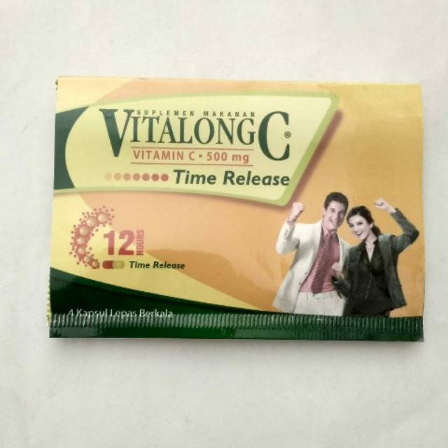 Jual Vitalong C suplemen vitamin c 500mg | Shopee Indonesia