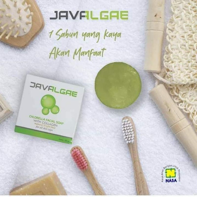 Jual javalgae/jvalge nasa original/sabun wajah/facial soap/facial wash ...