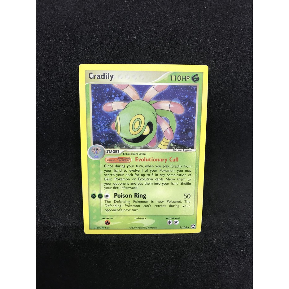 Jual Kartu Pokemon TCG Cradily (harga/kartu) | Shopee Indonesia