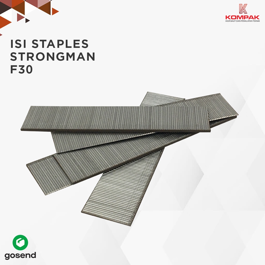 Jual Isi Staples F30 Strongman isi 5000 Pcs | Shopee Indonesia