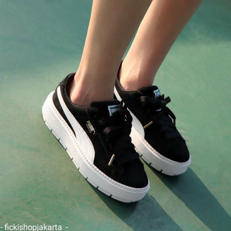 Puma Platform Trace Triple Black Sneakers
