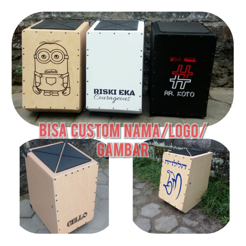 Jual cajon trapesium/kajon trapesium/trapesium cajon bebas custom ...