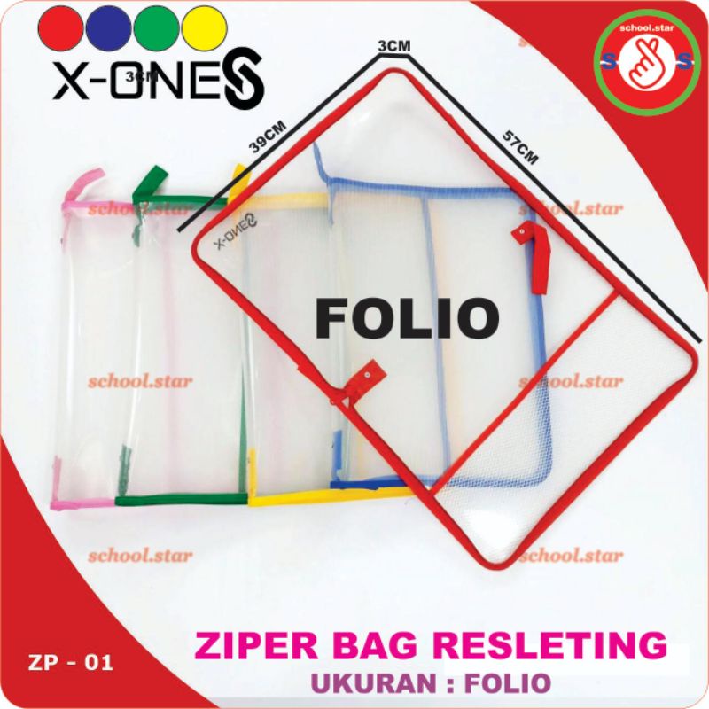 Jual Map Ziper Resleting Jala FOLIO & A5 | Shopee Indonesia