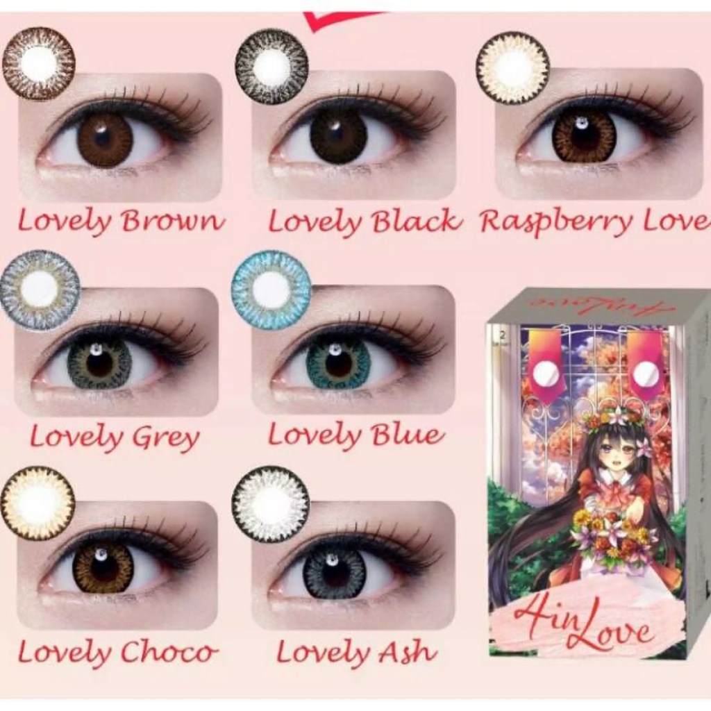 Jual Softlens 4 in love - 14.2mm - Normal | Shopee Indonesia