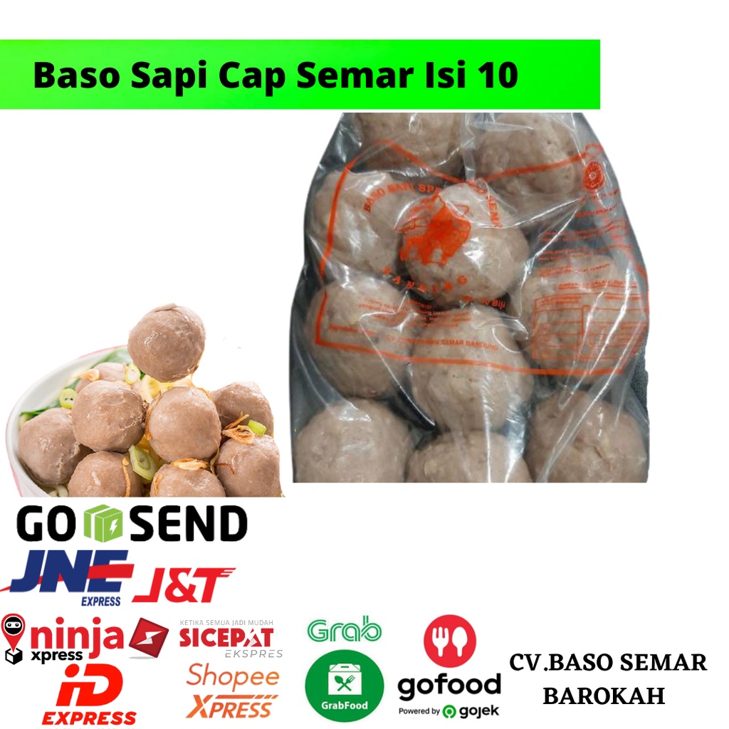 Jual TERHEMAT BASO SAPI SPECIAL CAP SEMAR (25 PCS) | Shopee Indonesia