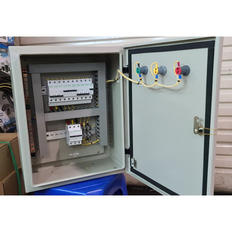 Jual Panel Arester isi i mcb 3fase 40A =1. mcb16 A = 5. mcb10 A =5 ...
