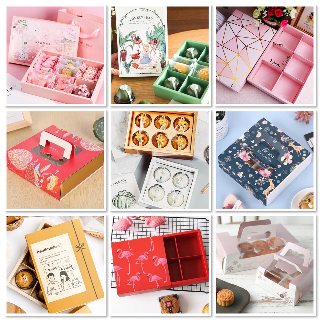 Jual ISI 2 PCS - Kotak Kado Handbag Hadiah / Kotak Kemasan Kue / Snack ...