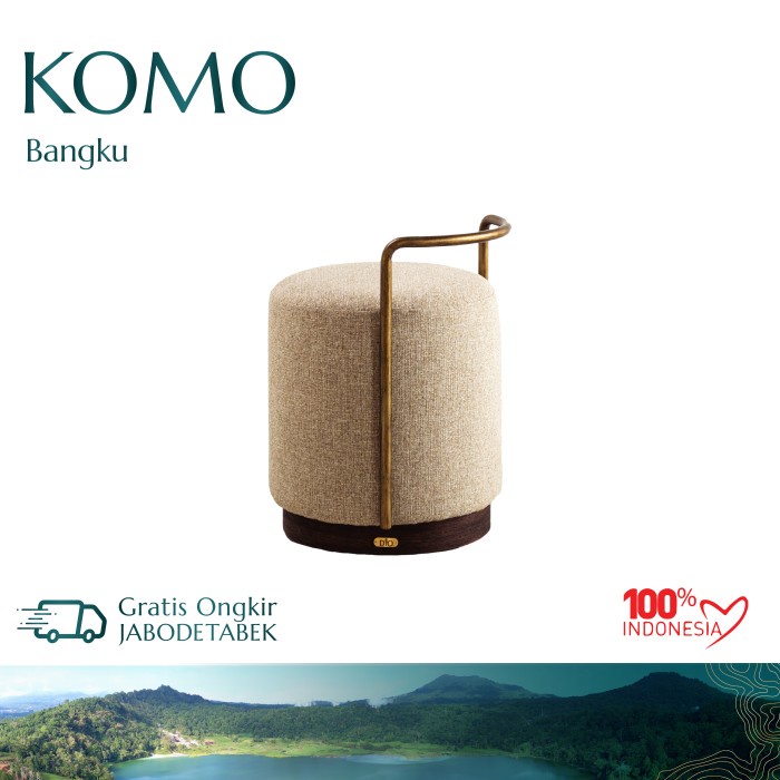 Jual Dio Living - Minahasa - Komo Kursi Bangku Kayu Minimalis | Shopee ...